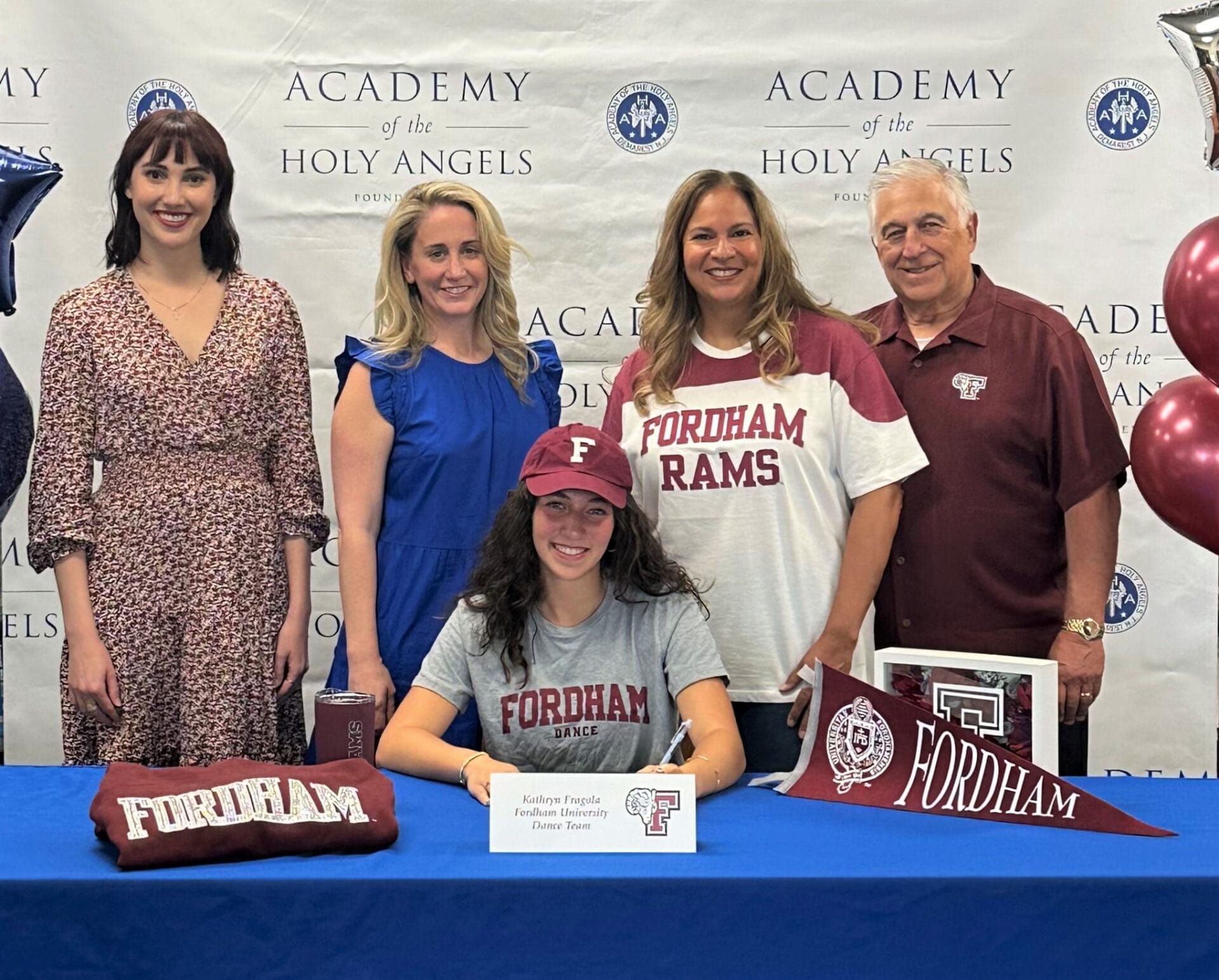 AHA Varsity Dance Co-captain Katie Fragola Signs with Fordham - Academy ...